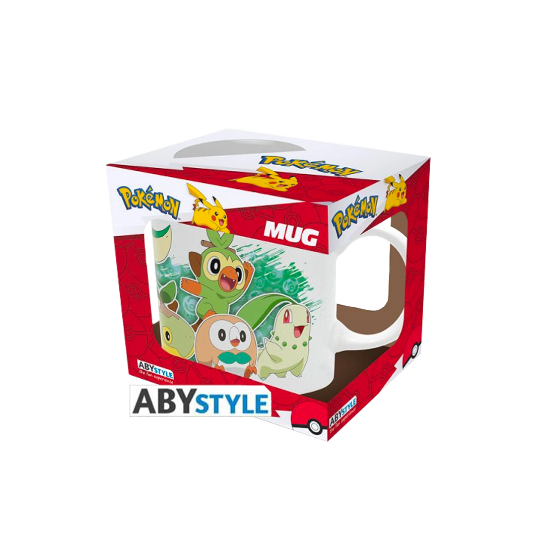 B-Ware - Pokémon Mug (320ml) Stil: Grass Partners (Verpackung beschädi