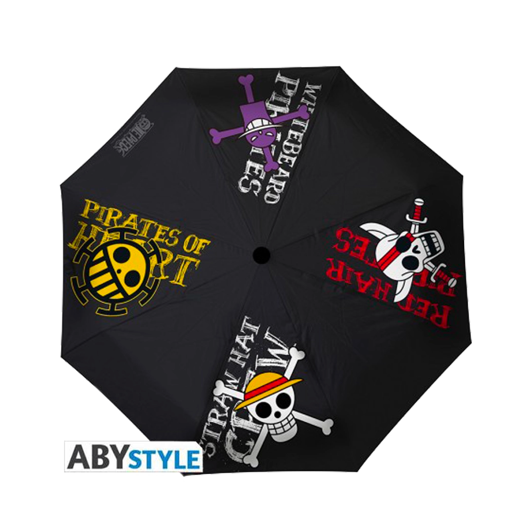 One Piece Umbrella - Pirates emblems