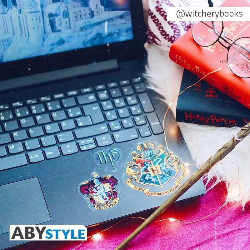 Harry Potter - Sticker (16 x 11cm) - Hogwarts Houses