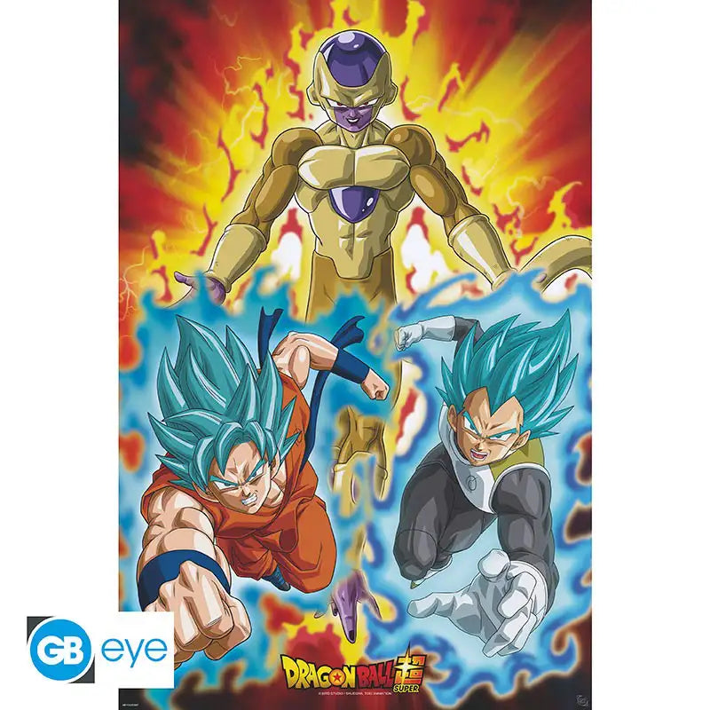 Dragon Ball Super - Maxi Poster (91,5 x 61cm) - Golden Frieza