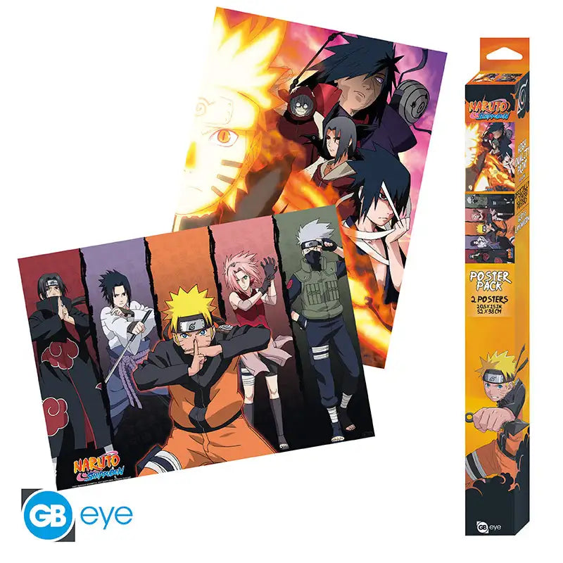Naruto Shippuden - Chibi Set 2 Poster (52 x 38cm) - Group