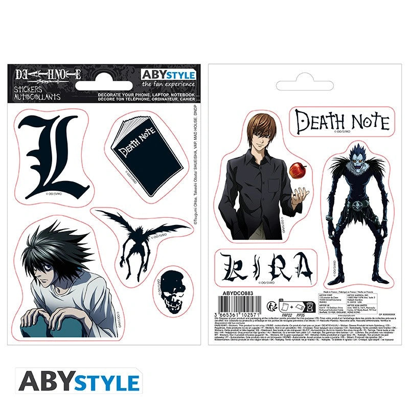 Death Note - Sticker (16 x 11cm) - Death Note Icons