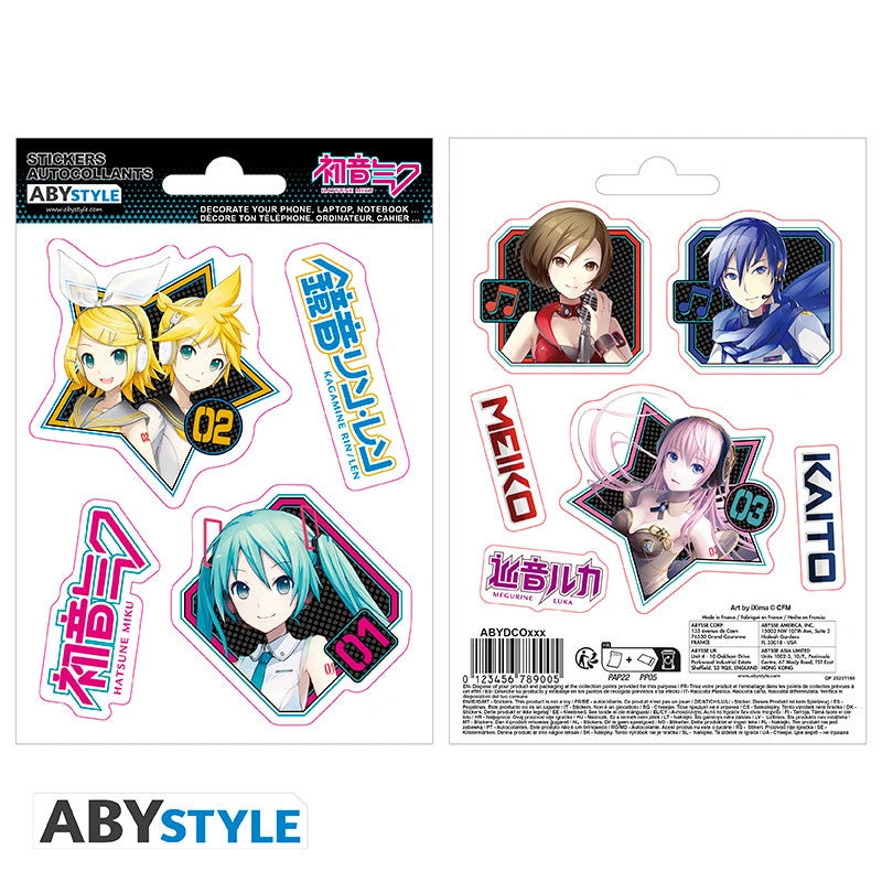 Hatsune Miku - Sticker (16 x 11cm) - Characters