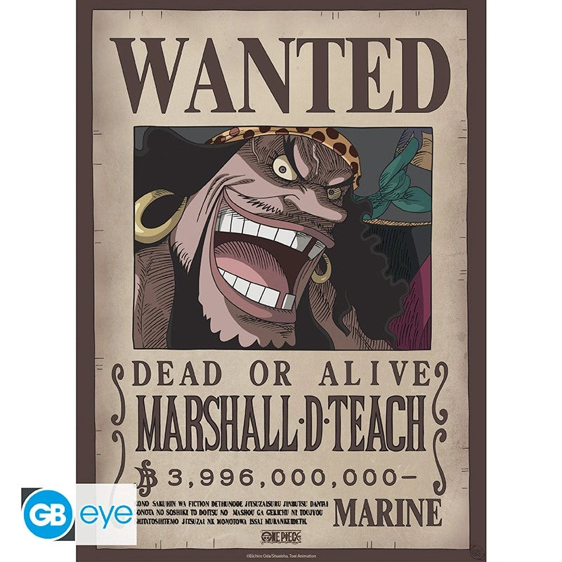 One Piece - Chibi Set 2 Poster (52 x 38cm) - Wanted Shanks & Blackbear