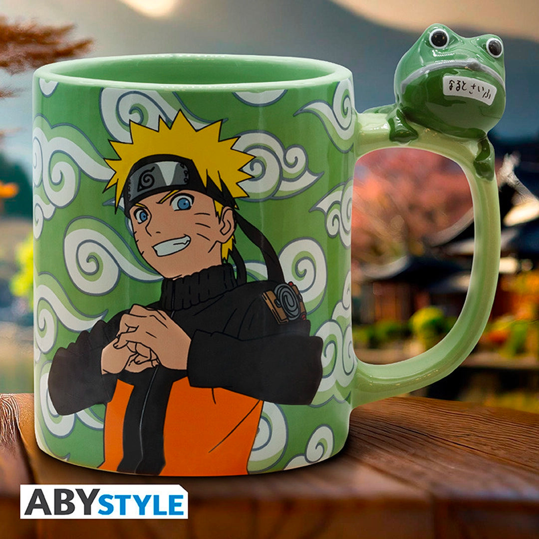 Naruto Shippuden - Mug 3D - Naruto & Gama-Chan