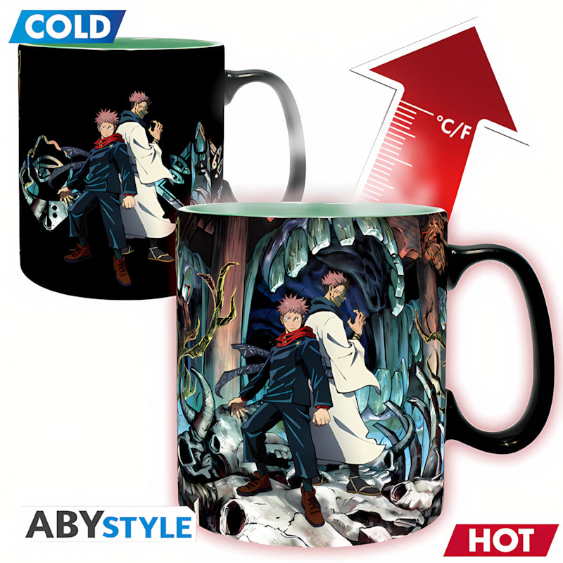 Jujutsu Kaisen - Mug Heat Change 460ml - Itadori & Sukuna