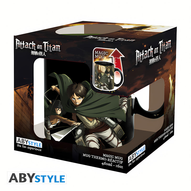 Attack On Titan - Mug Heat Change 460ml - Titan S3