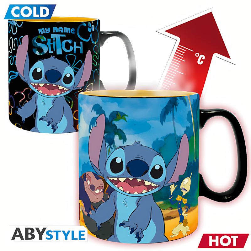 Disney Lilo & Stitch - Mug Heat Change 460ml - Lilo & Stitch